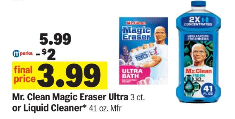 MR. CLEAN on sale • Starting at ️ $3.85