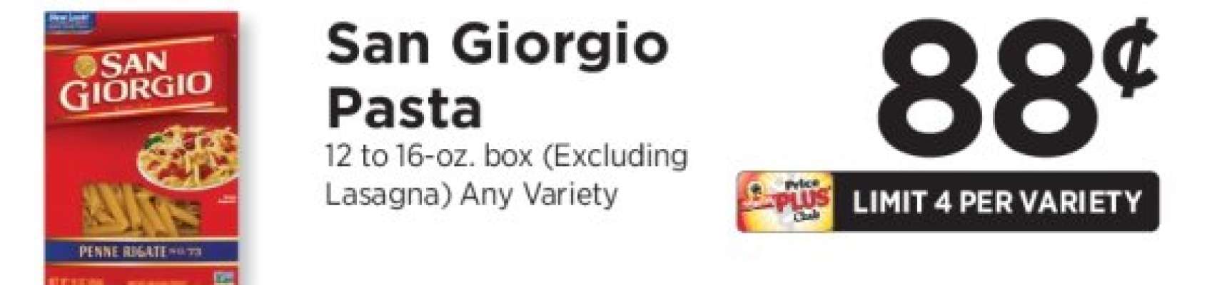 PASTA on sale • Starting at ️ $0.88