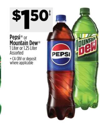 PEPSI on sale • Starting at ️ $1.00